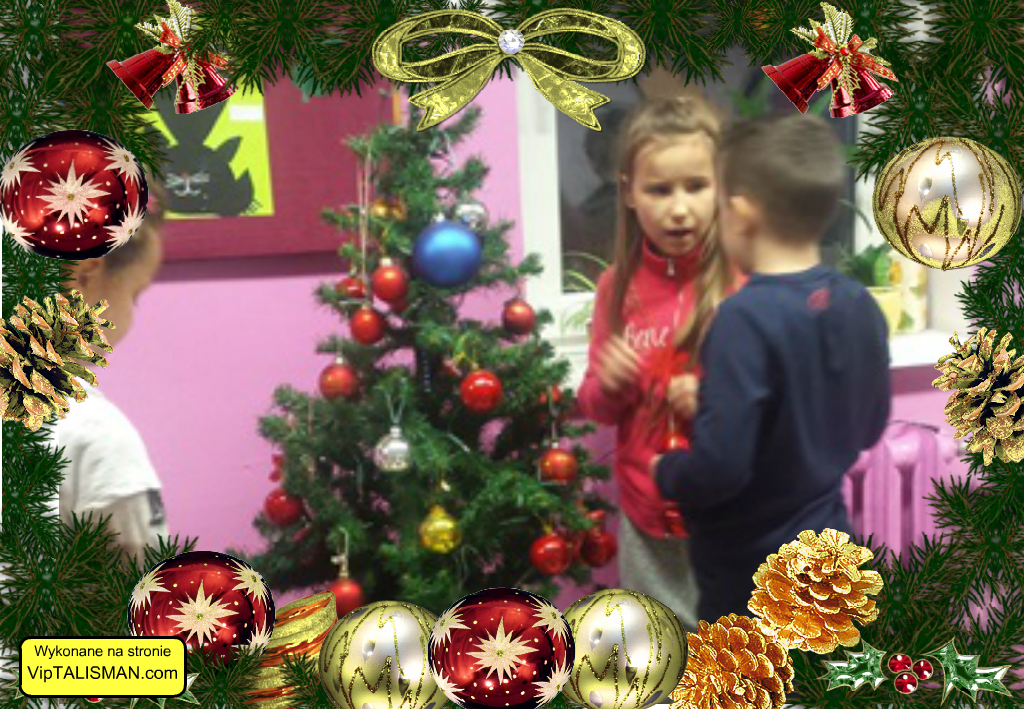 Strojenie choinki w radosnym nastroju - Stojedynka Olsztyn